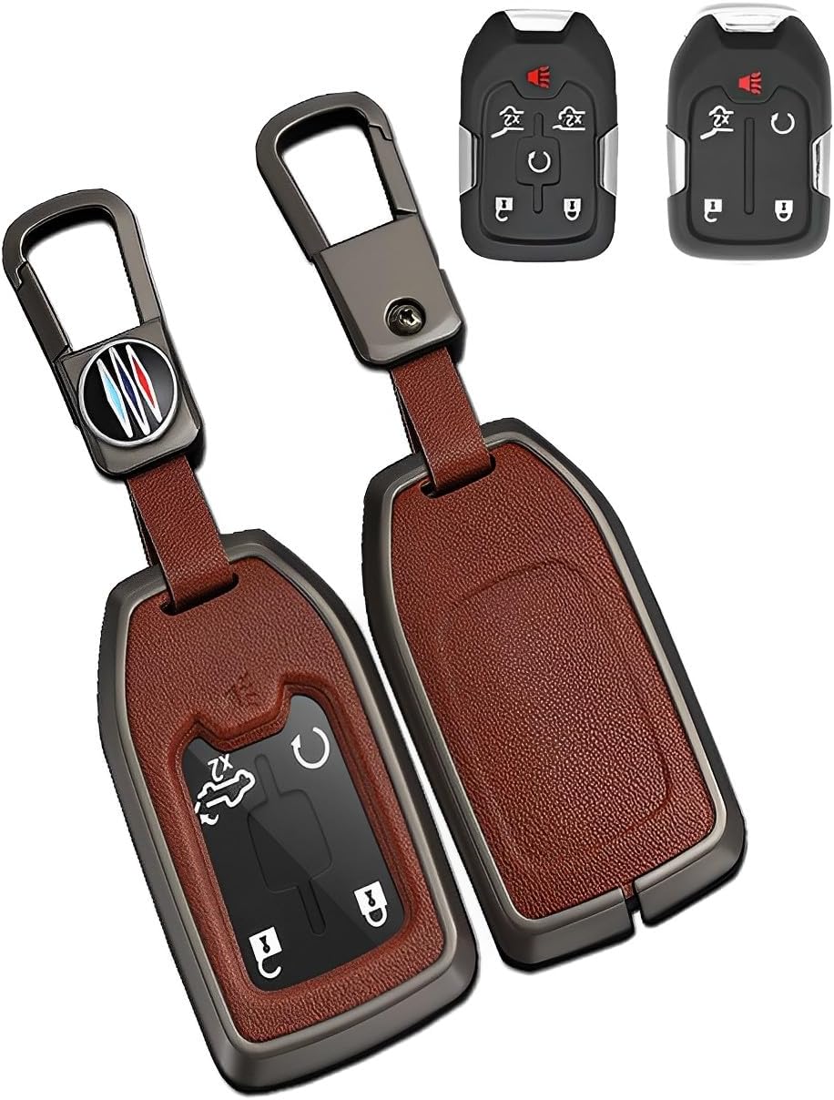 Amazon.com: for GMC Chevrolet Key Fob Cover Case Metal Shell Car Smart ...