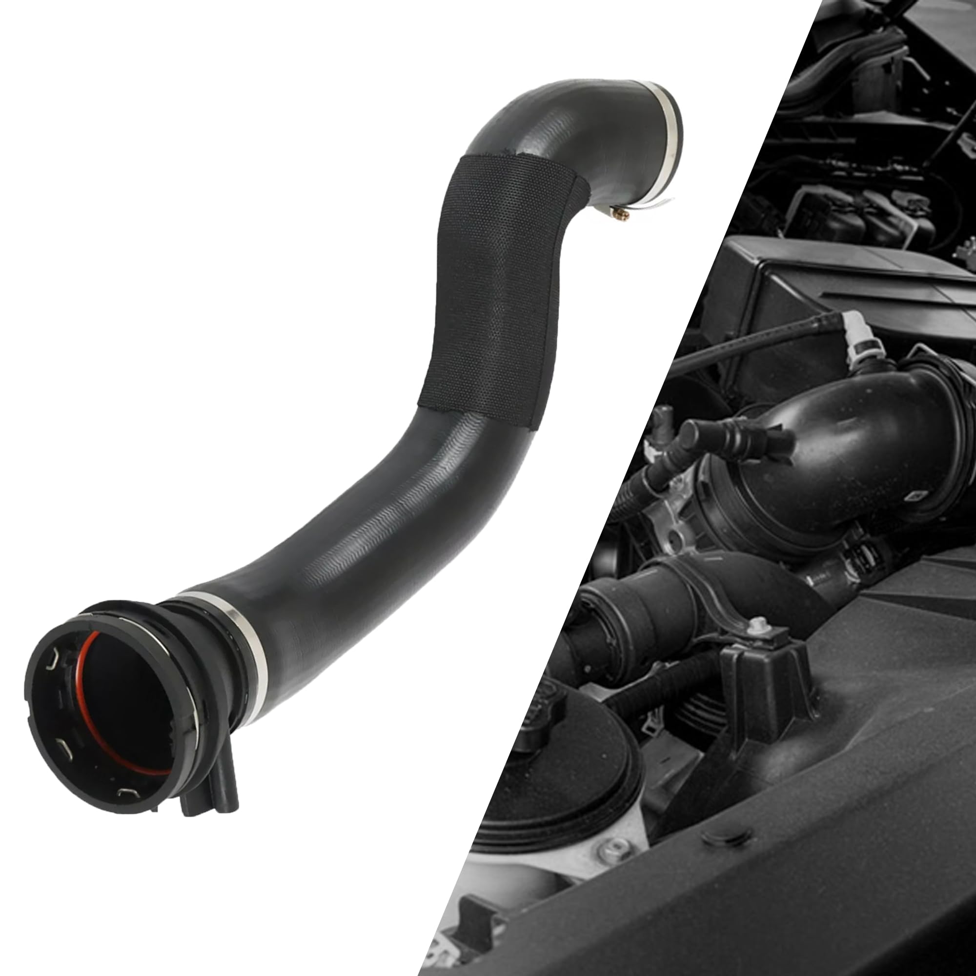 Amazon.com: Upgrade HC3Z-6F073-B Intercooler Outlet Turbo Compatible ...