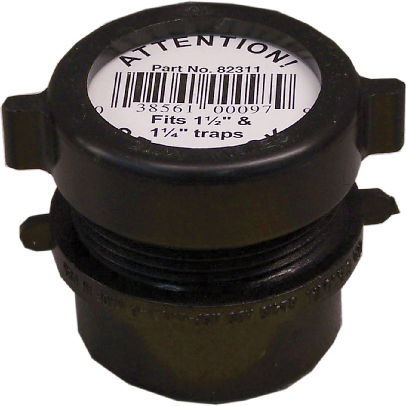 Amazon.com : Genova Products ABS Trap Adapter, 1-1/2 by 1-1/4 by 1-1/4 ...