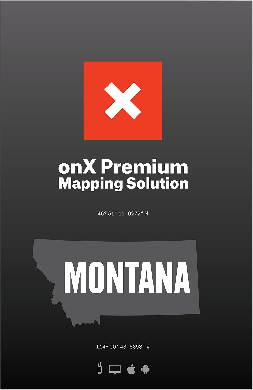 HUNT Montana by onXmaps - Public/Private Land Ownership 24k Topo Maps ...