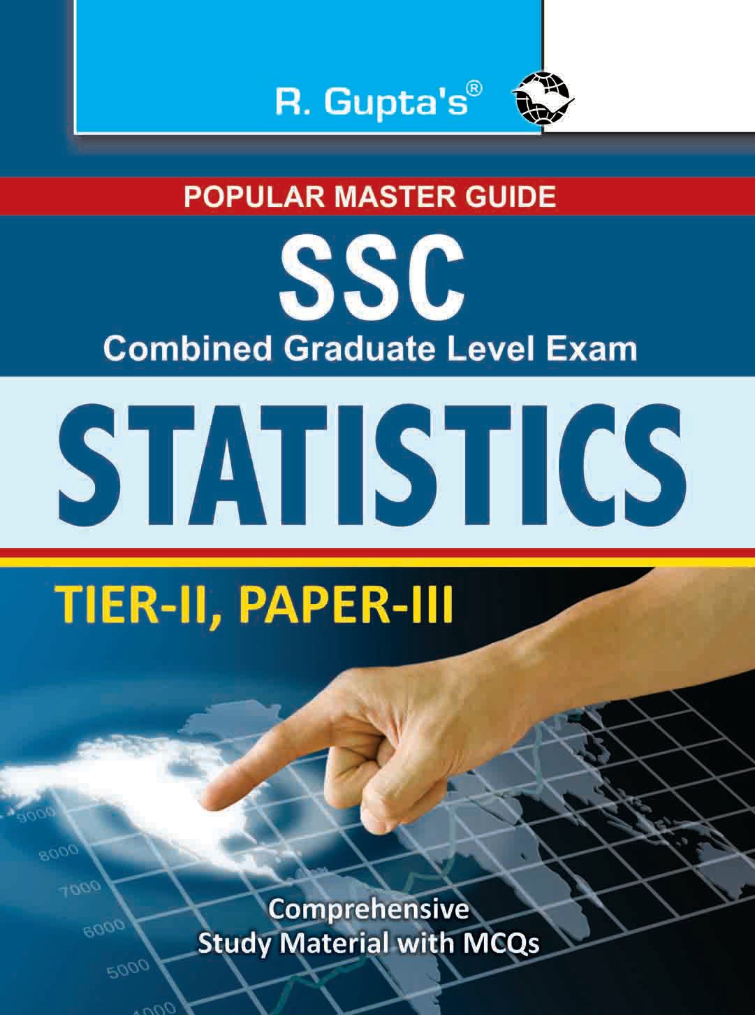Buy SSC - Combined Graduate Level Exam Tier-II (Paper-III) Statistics ...