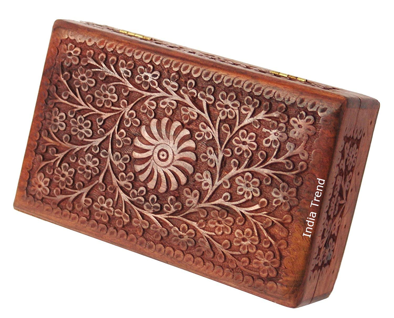 Buy India Trend Beautiful Handmade Sheesham Wooden Decorative Shringar ...