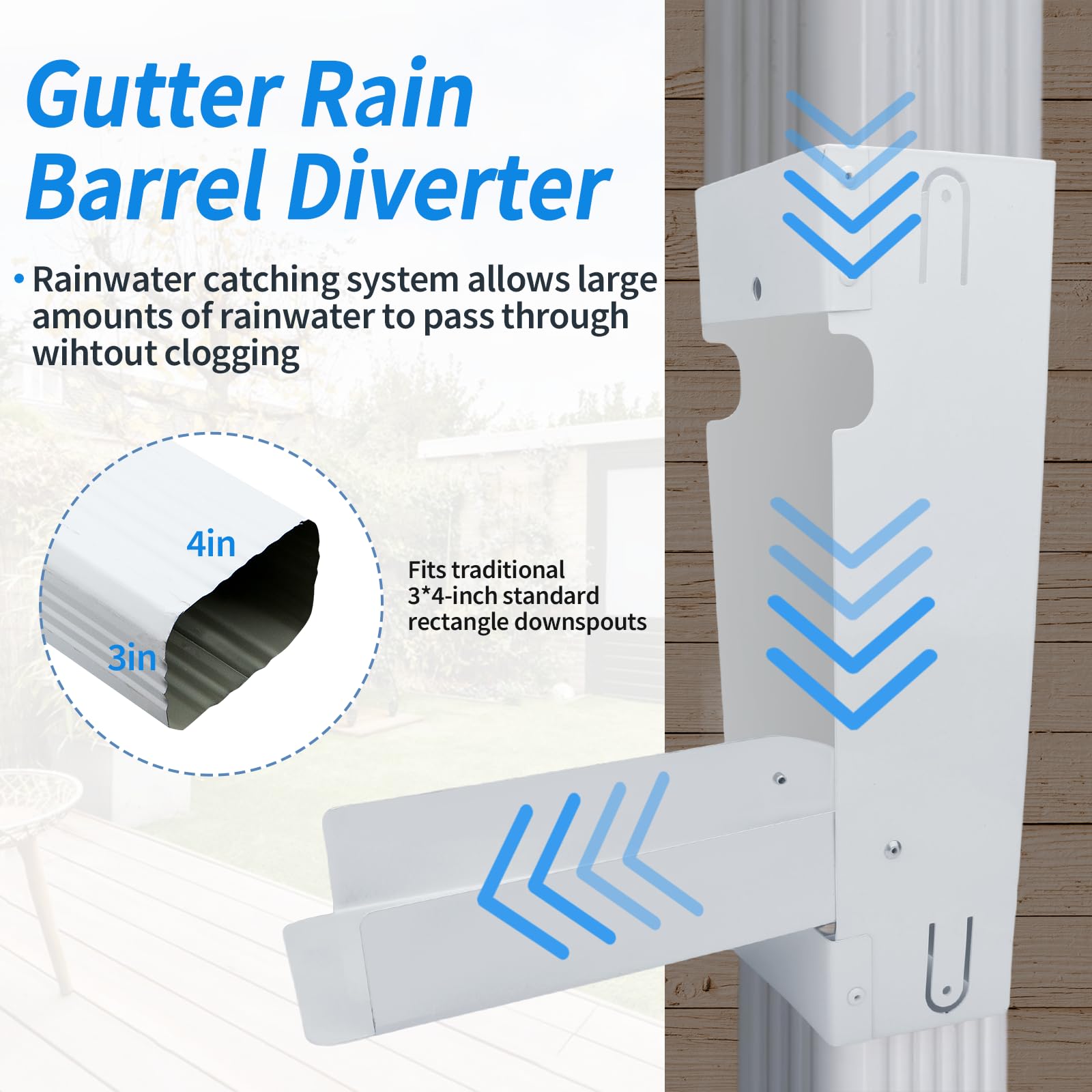 Snapklik.com : Rainwater Barrel Collection System Stainless Steel ...