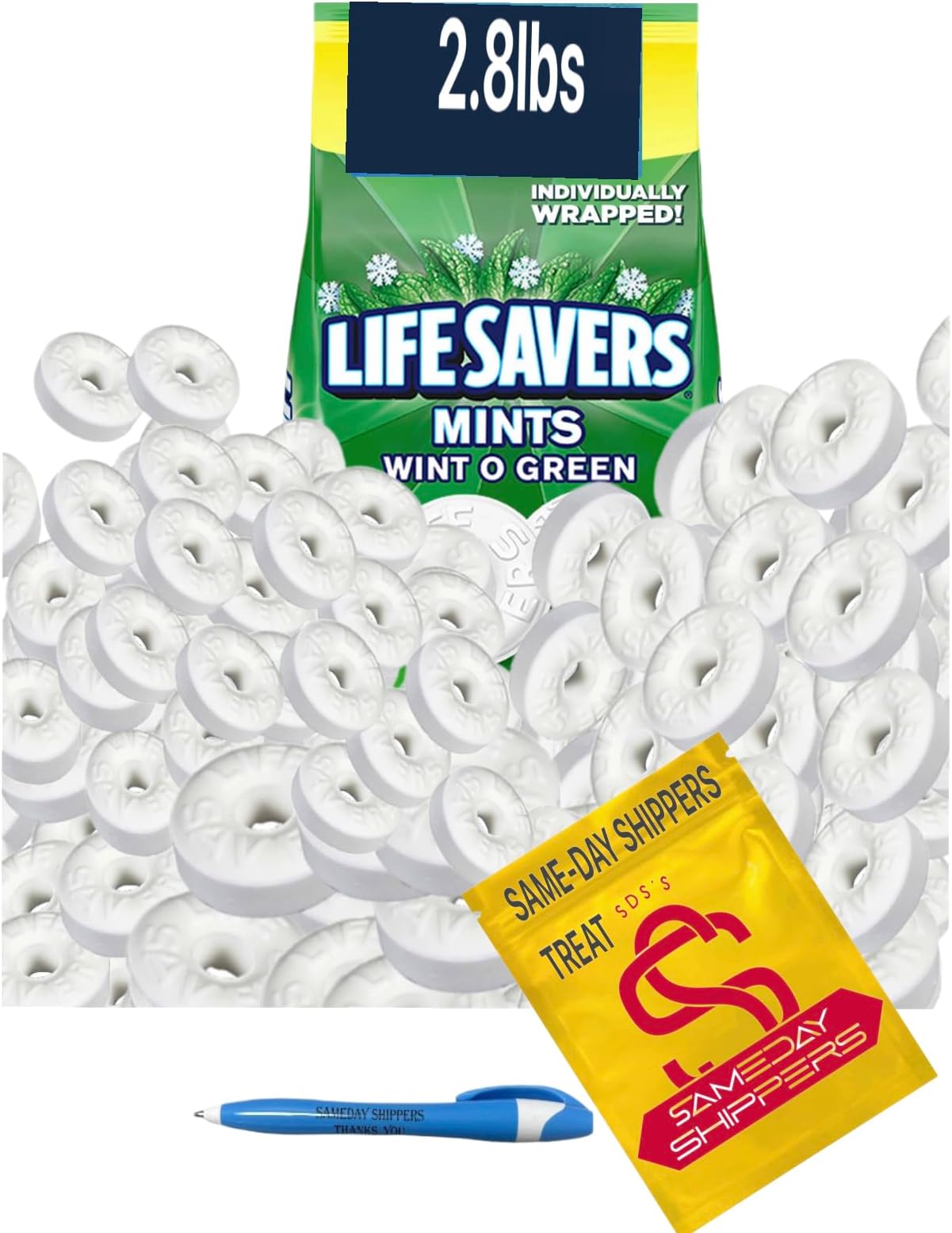 Amazon.com : LIFESAVERS (WINTO O GREEN) | Life Savers Wint O Green ...