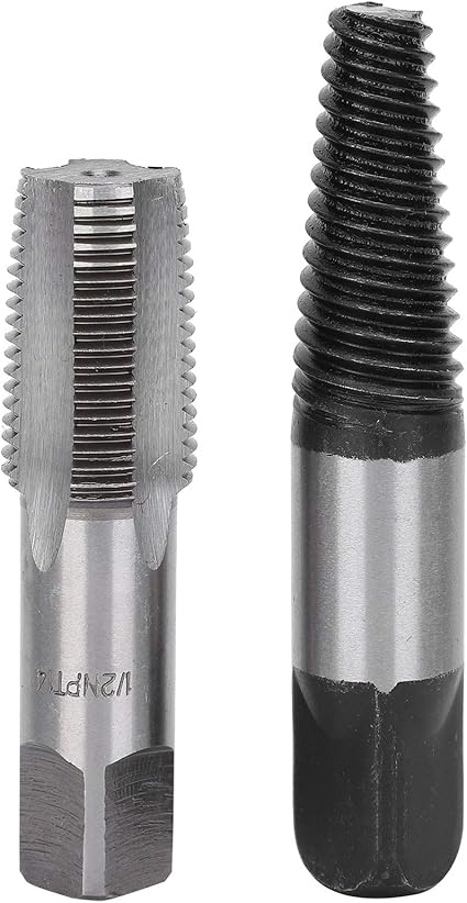 Garosa Pipe Tap Set Broken Pipe Extractor 1/2 inch Thread Broken ...