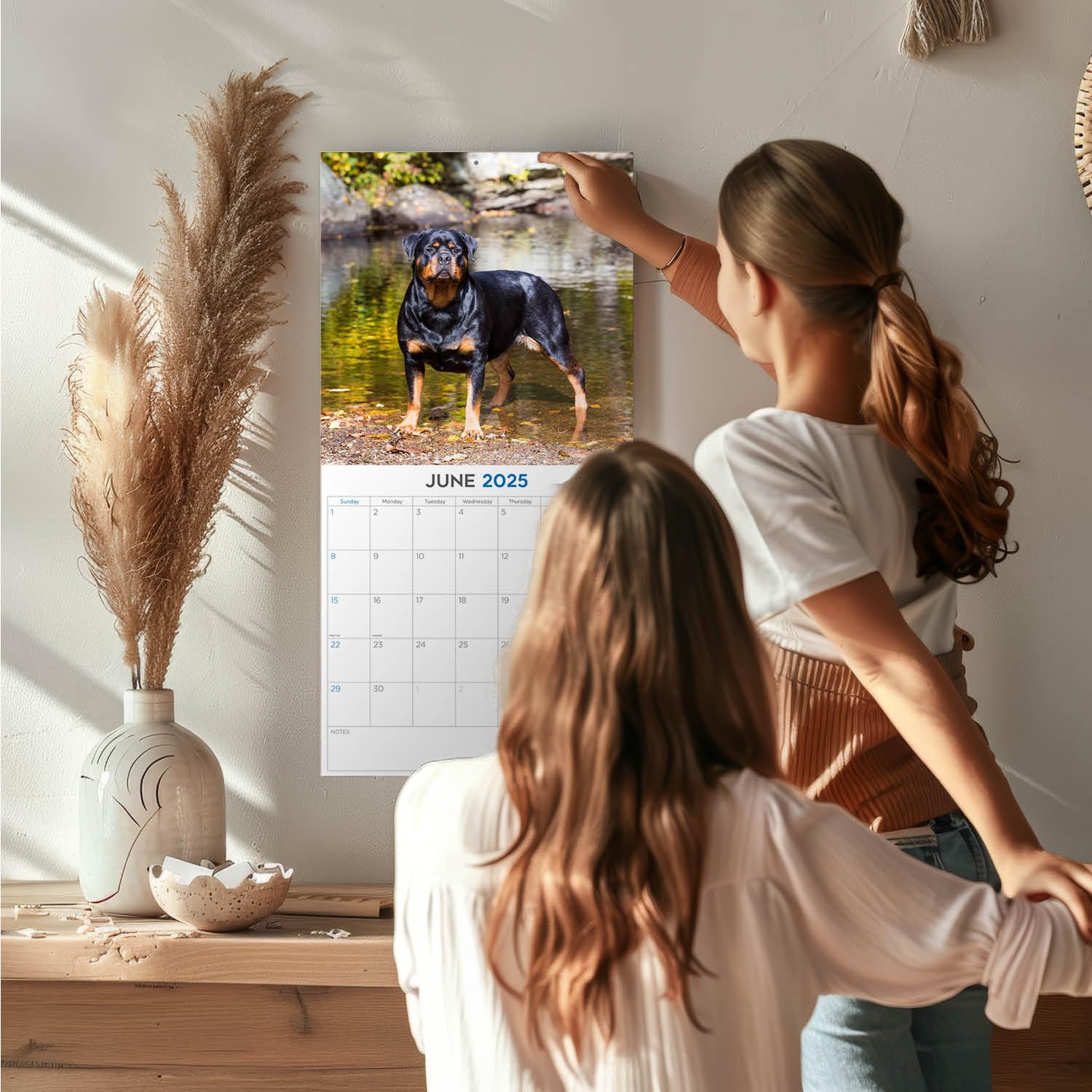 Snapklik.com : 2025 Rottweiler Calendar - Dog Breed Wall Calendar - 12 ...