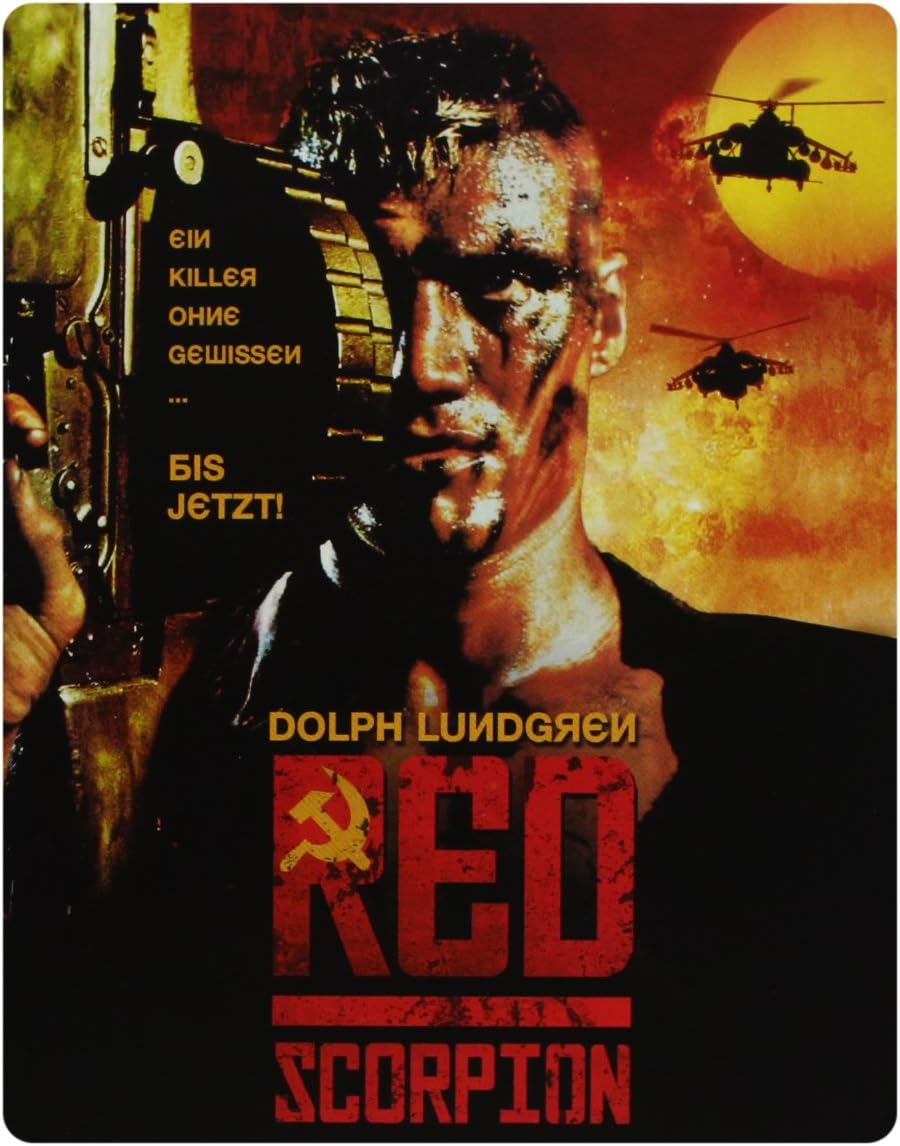 Red Scorpion (1989) UNCUT Limited Steelbook Edition (Blu-ray): Amazon ...
