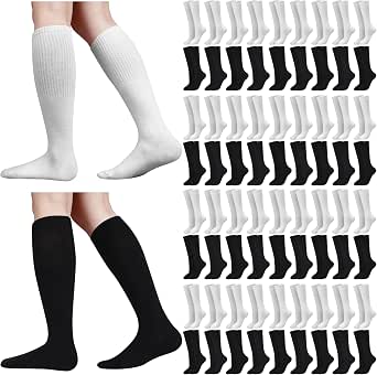 Amazon.com: Suhine 50 Pairs Oktoberfest Knee High Socks Lederhosen ...