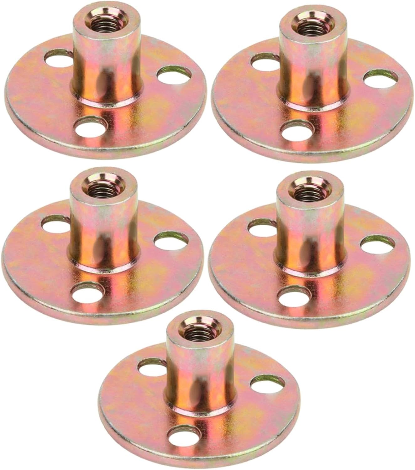 Versatile Flange Nut Set - Sturdy Brad Hole Tee Nut and Galvanized Iron ...