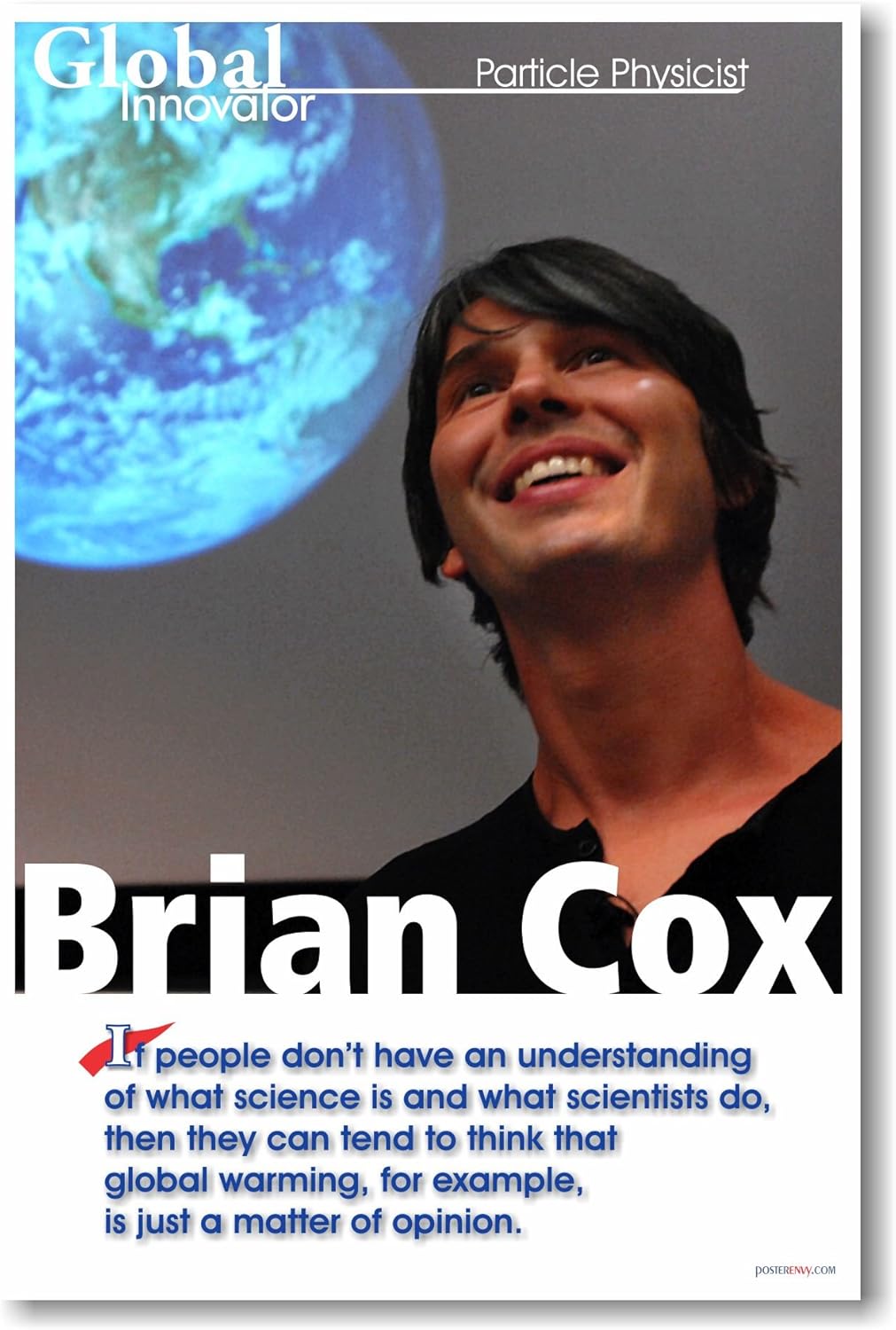 Amazon.com: Brian Cox - New Scientist Physicist Famous Person Classroom ...