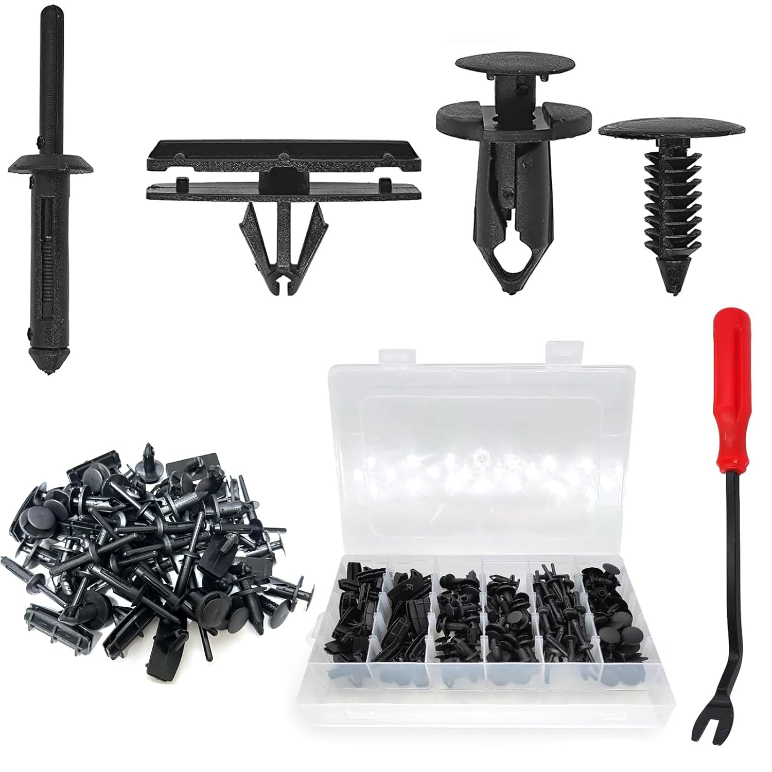 Amazon.com: 161PCS Fender Clips for 2007-2022 Jeep Wrangler JL JK ...