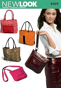 Amazon.com: New Look Sewing Pattern 6425 Bags, Size OS (One Size ...