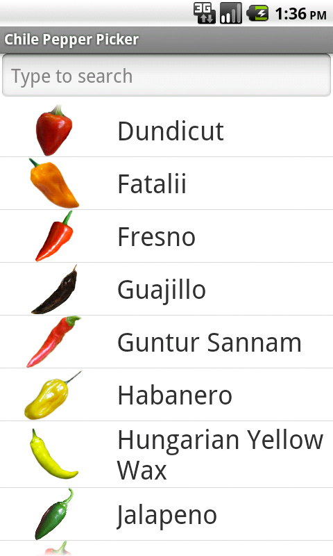 Chile Pepper Picker - App on Amazon Appstore