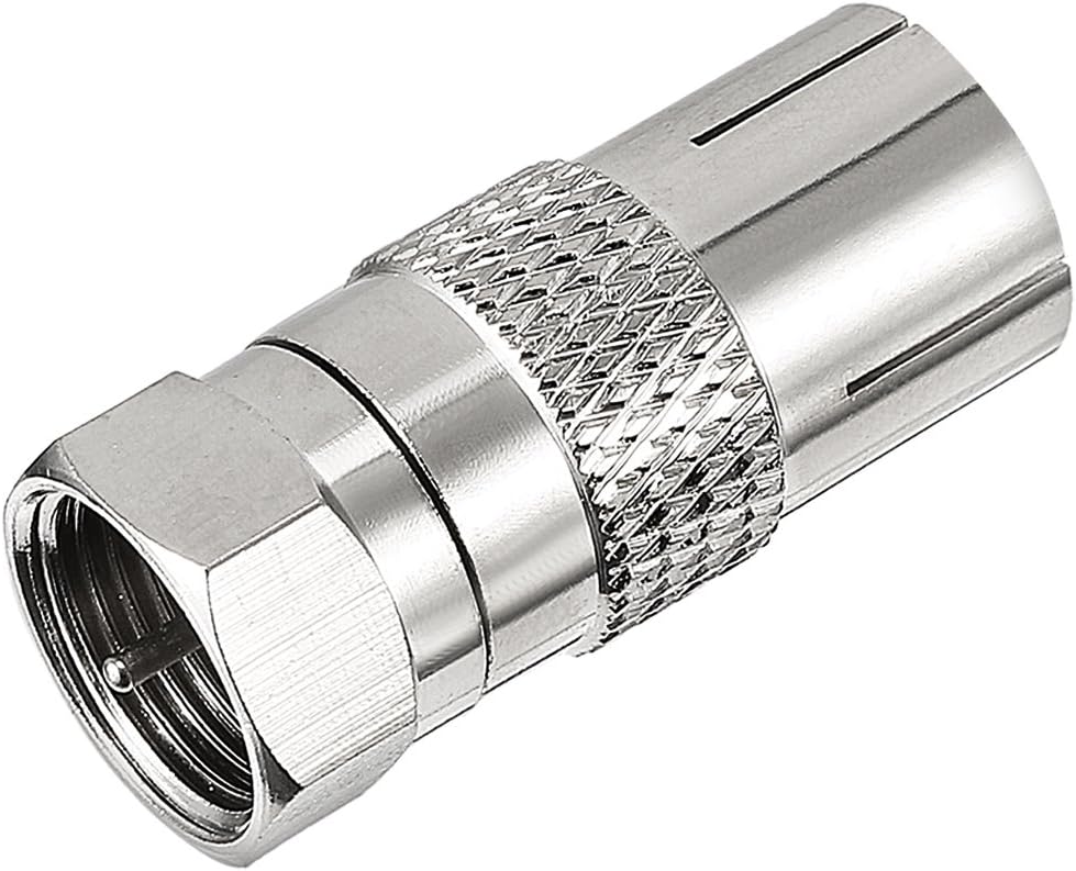 Amazon.com: uxcell Silver Tone BSP F Male to PAL Female Jack Adapter ...