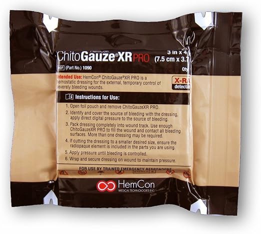 HemCon ChitoGauze Z-Folded 3" x 4yds by HemCon : Amazon.es: Salud y ...