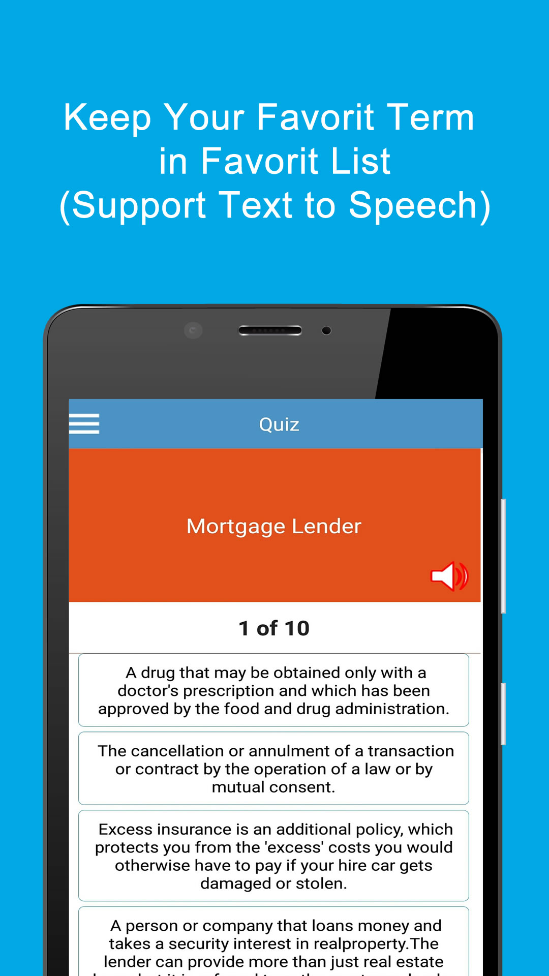 Dictionary for Insurance Terms - App on Amazon Appstore