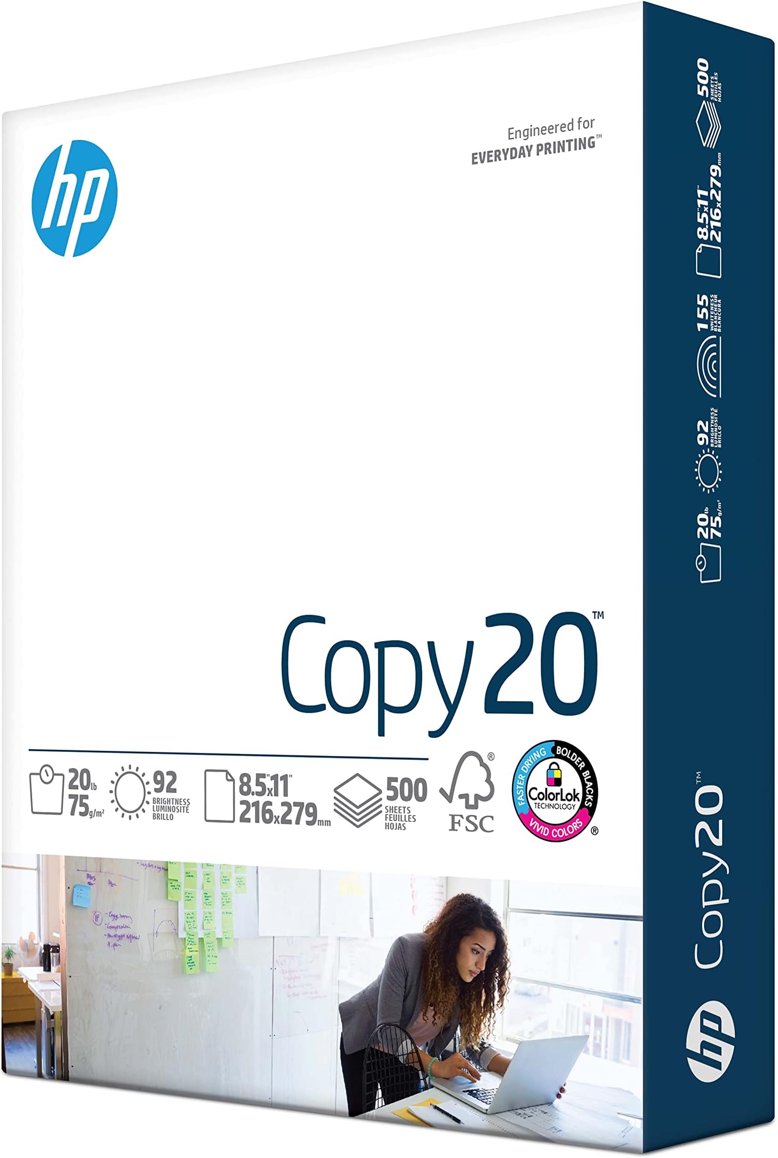 Amazon.com : Office Depot® Multi-Use Printer & Copy Paper, White ...