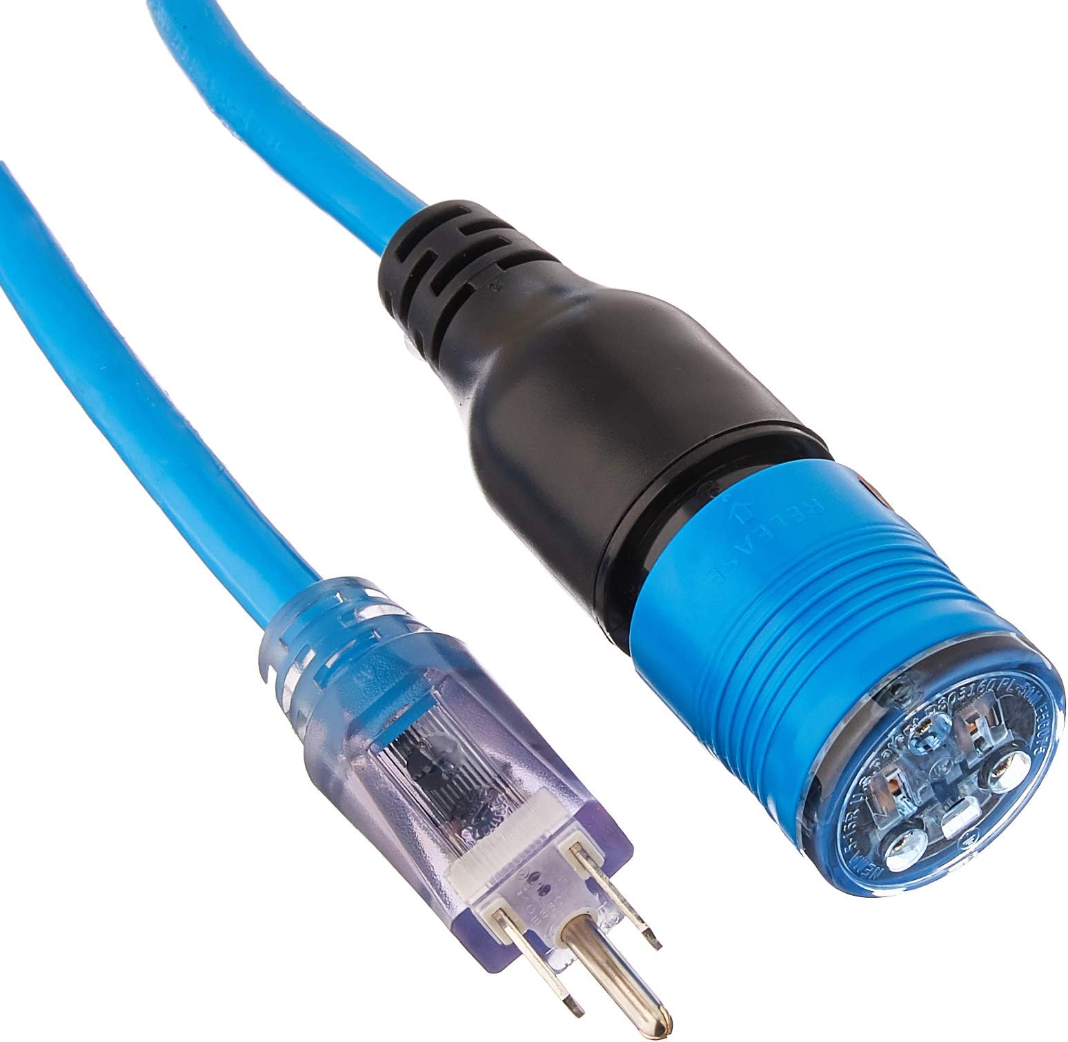 Century D14412050BL 50' 12/3 Blue Extension Cord - Amazon.com