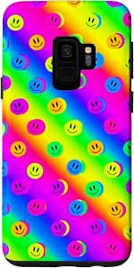 Amazon.com: Galaxy S9 90s Kidcore Rainbow Happy Nostalgic Design Case ...