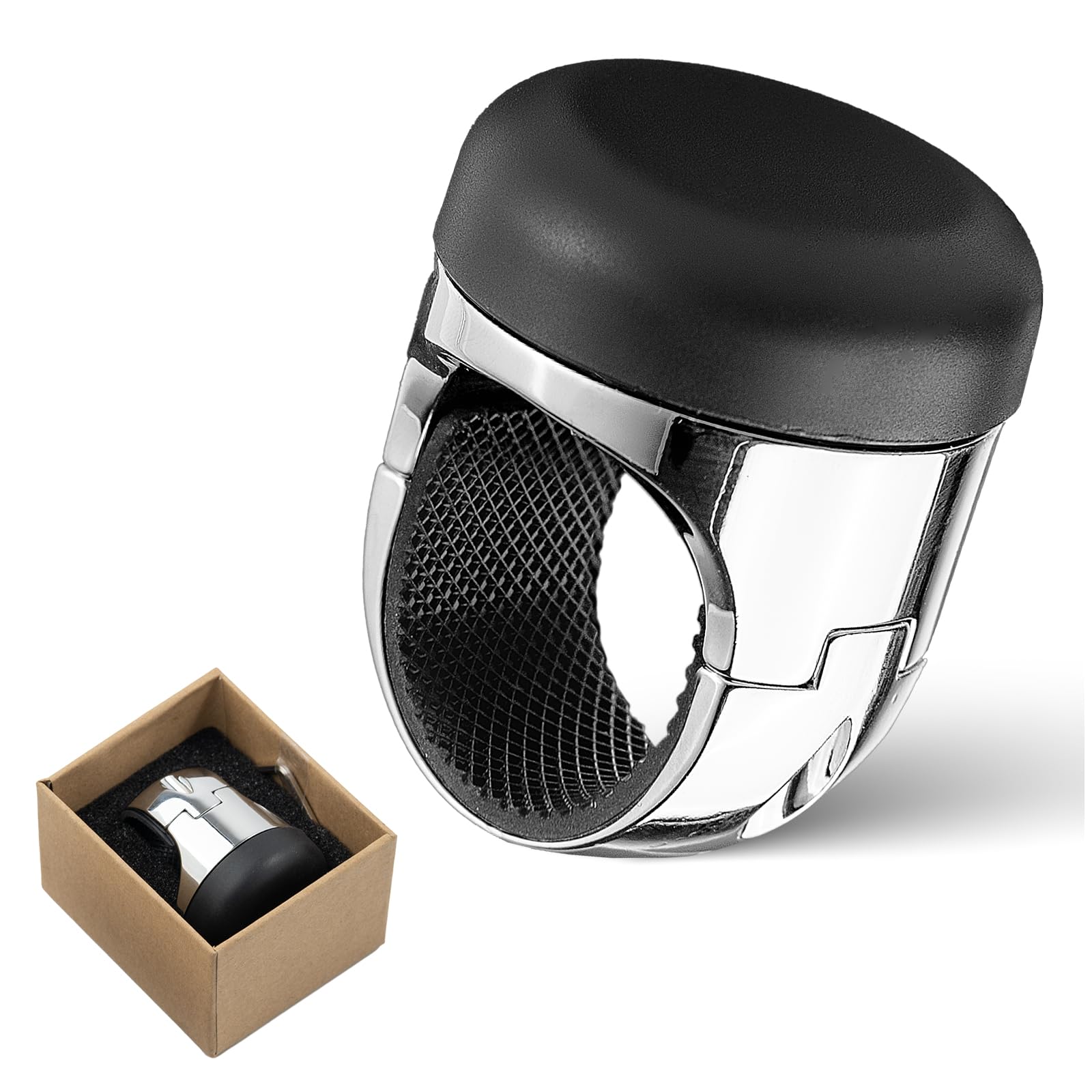 Snapklik.com : Steering Wheel Knob Spinner,Universal Non-Slip Fit ...