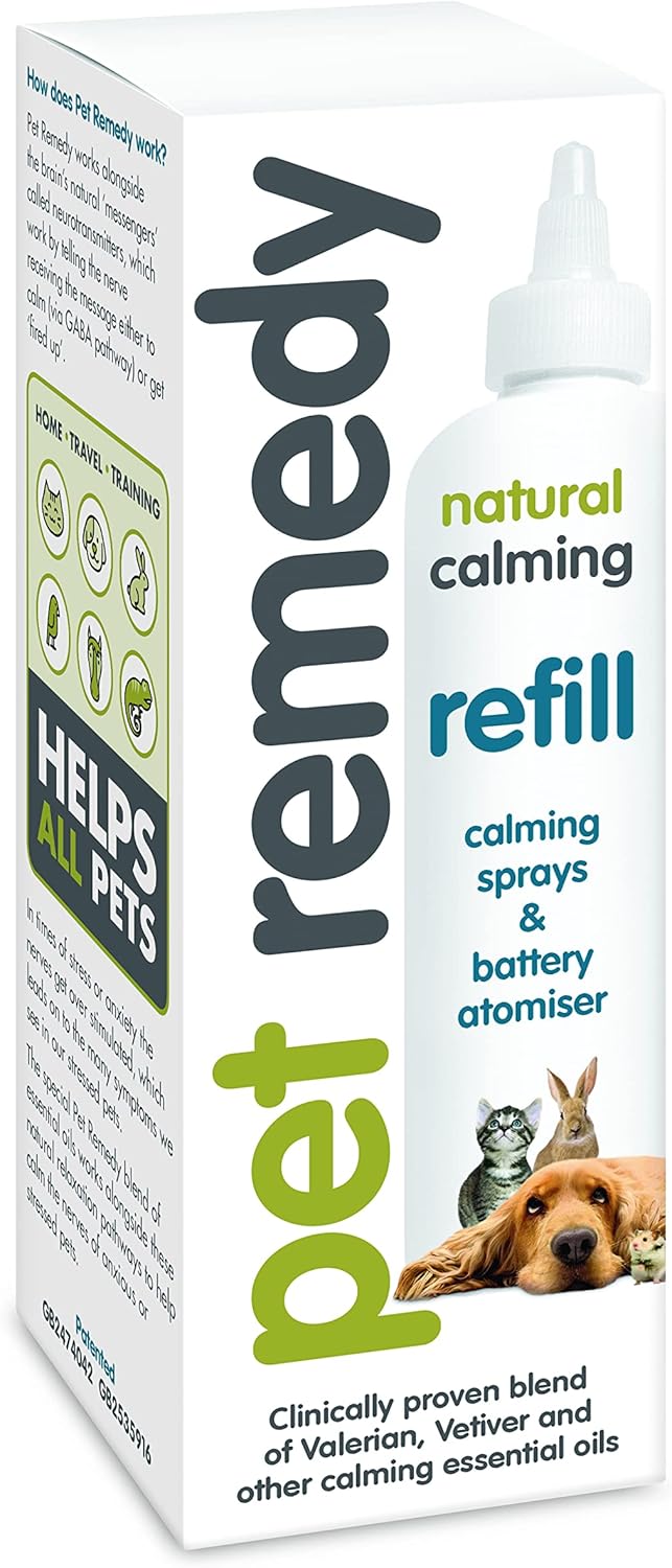 Pet Remedy Natural Calming Refill for Spray and Battery Atomiser 300ml ...