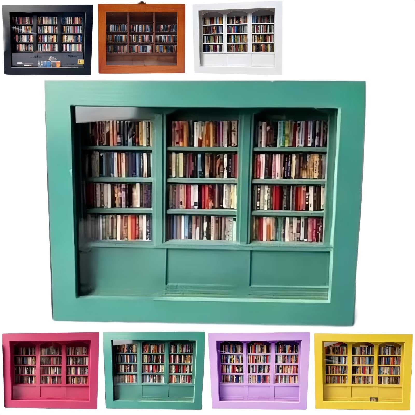 Amazon.com: IZIVE Anxiety Library, Anxiety Bookshelf Mini Books with ...
