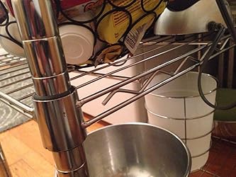 Amazon.com: Honey-Can-Do SHF-01608 Bakers Rack with Kitchen Storage ...