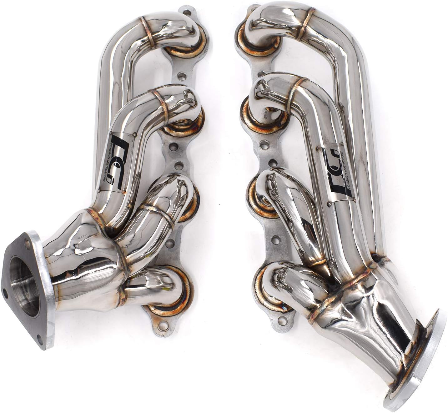 Amazon.com: Exhaust Headers 1-3/4 in. Stainless Steel Polished Finish ...