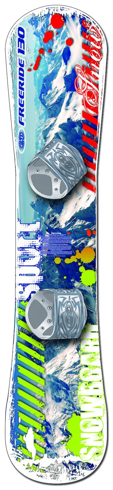 Snapklik.com : ESP 130 Cm Freestyle Kids Snowboard