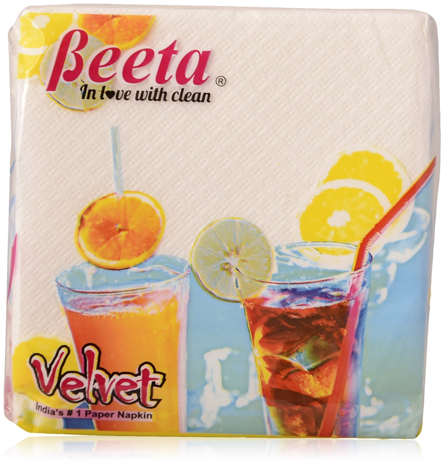 Beeta Paper Napkins - 50 Sheets Pack : Amazon.in: Health & Personal Care