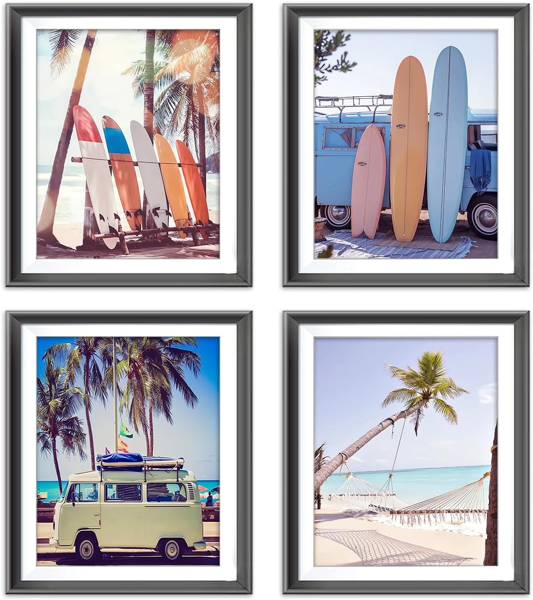 Amazon.com: Beach Wall Art Posters,Coastal Wall Art Beach Prints,Summer ...