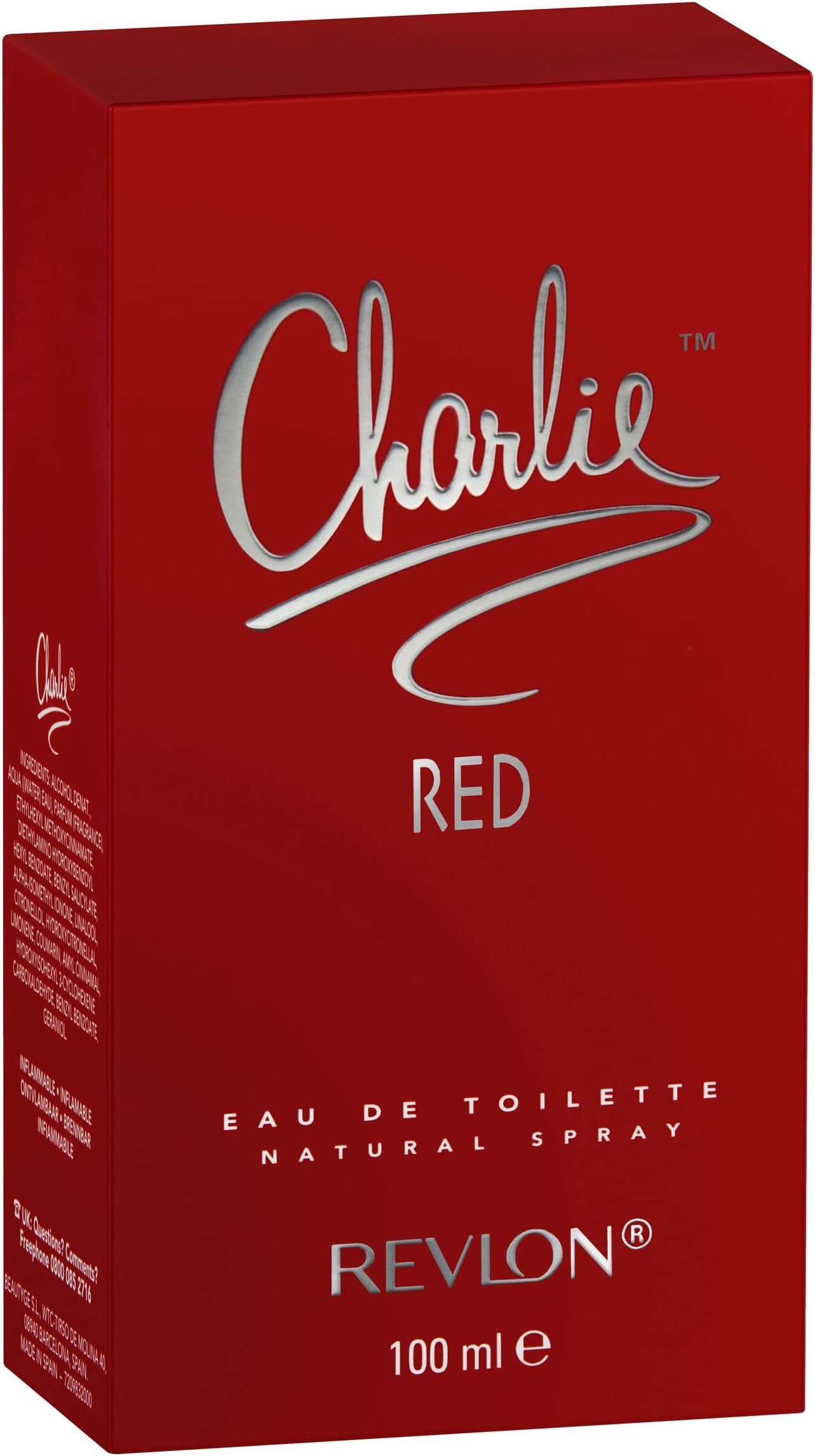 Amazon.com : Charlie Red by Revlon for Women, Eau De Toilette Spray, 3. ...