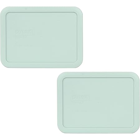 Amazon.com: Pyrex 7210-PC 3 Cup Muddy Aqua Rectangle Plastic Food ...