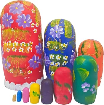 Veltros Matryoshka Russian Nesting Doll Nesting Dolls Russian Hand ...