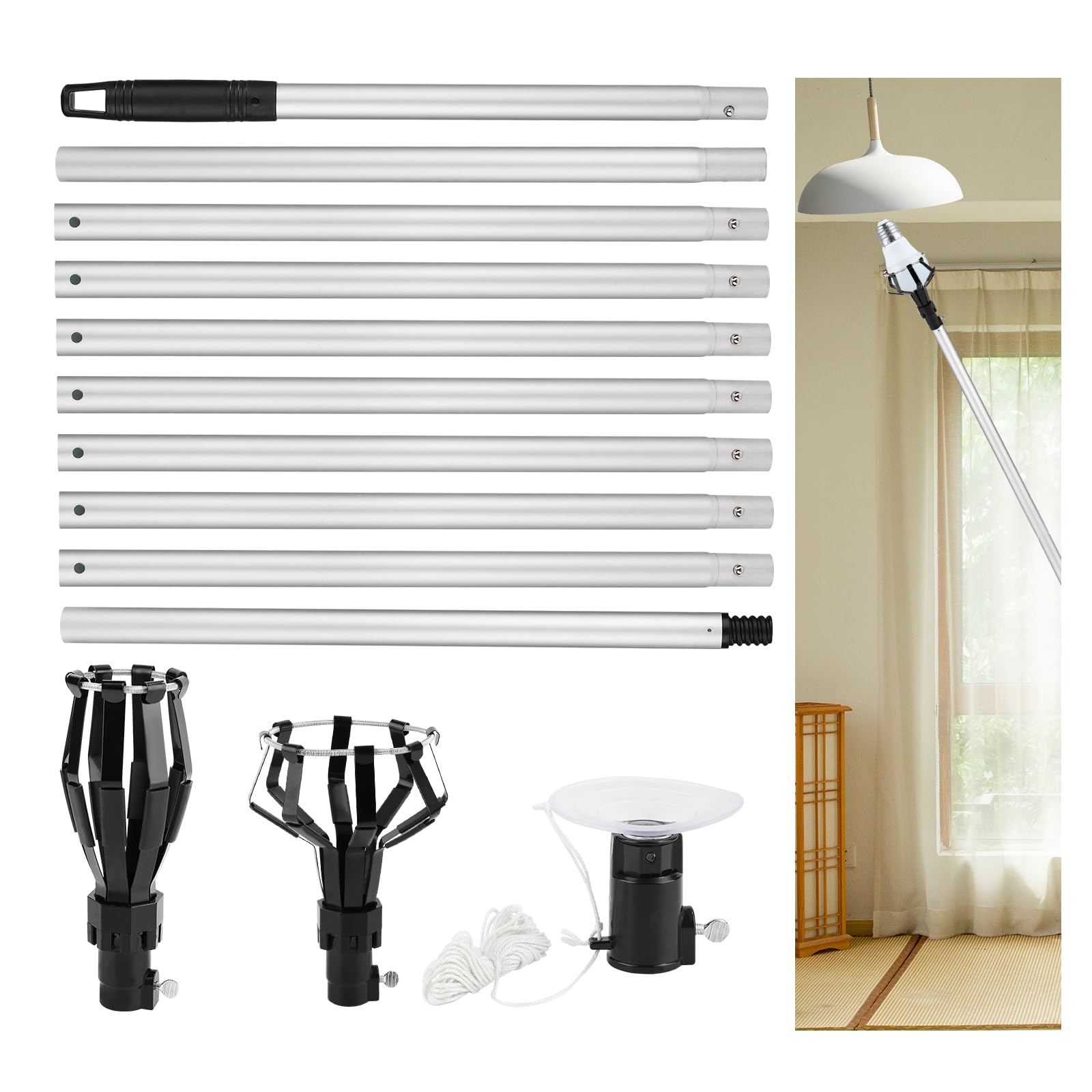 Vaulted Ceiling Light Bulb Changers
