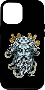 Amazon.com: iPhone 12 Pro Max Zeus Greek Mythology God Ancient Greece ...