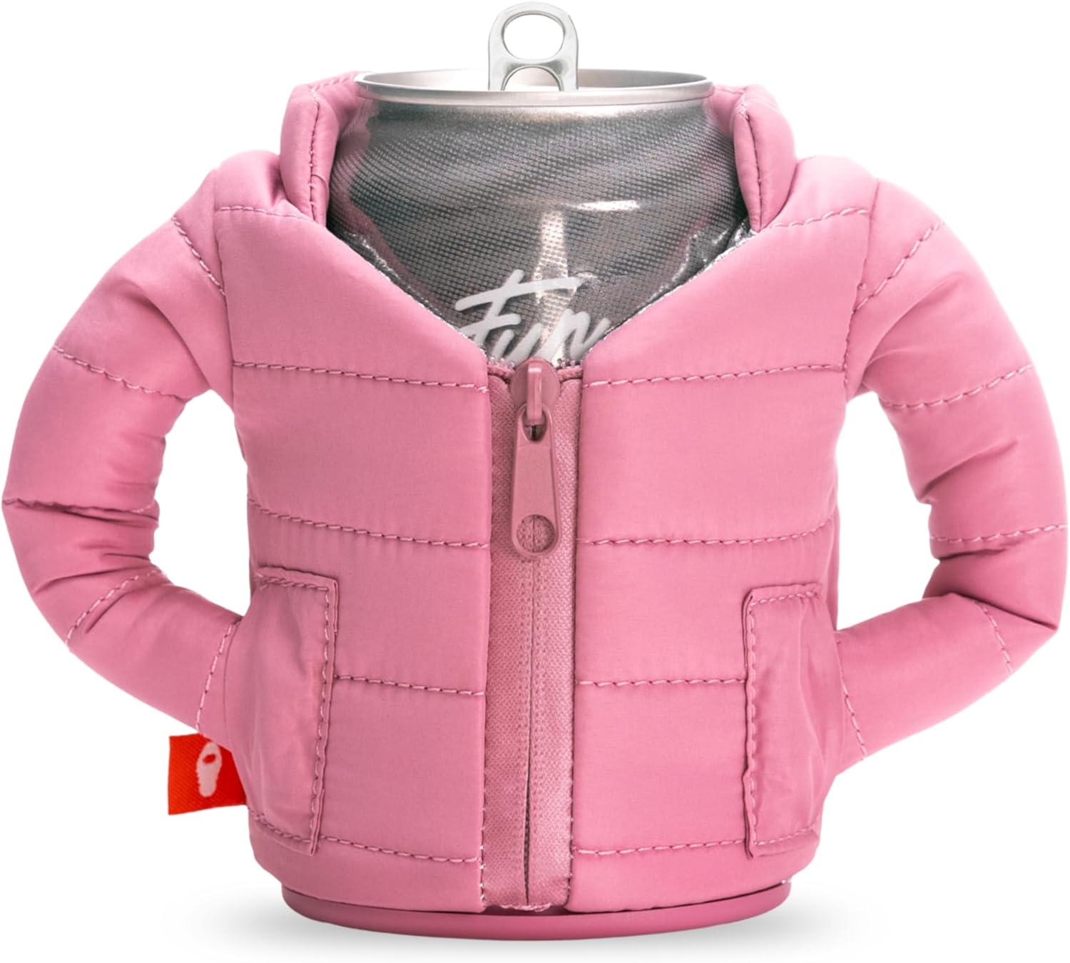 Amazon.com: Puffin - The Puffy Jacket - Insulated 12 oz Can Cooler I ...