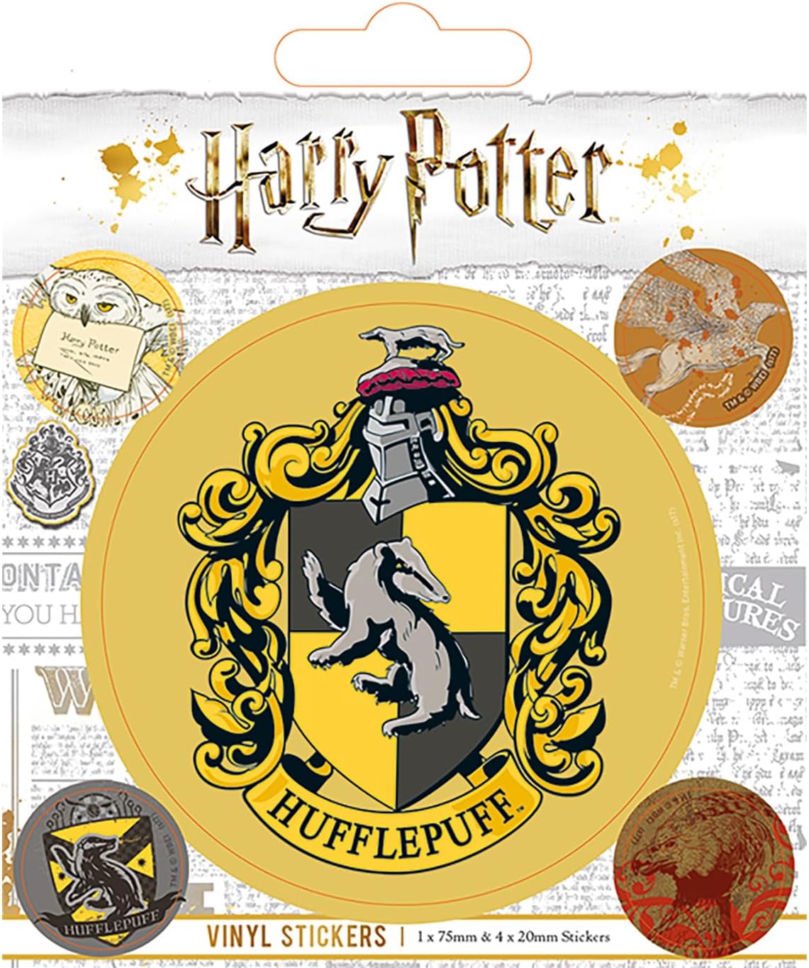 Amazon.com: Wizarding World Vinyl Sticker Set, Multi-Colour, 10 x 12 ...