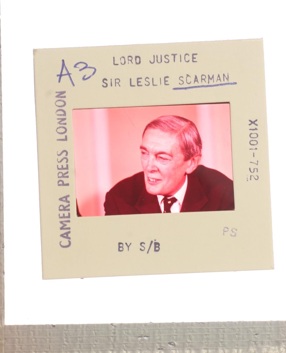 Amazon.com: Slides photo of Leslie George Scarman, Baron Scarman : Home ...