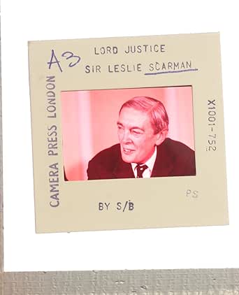 Amazon.com: Slides photo of Leslie George Scarman, Baron Scarman : Home ...