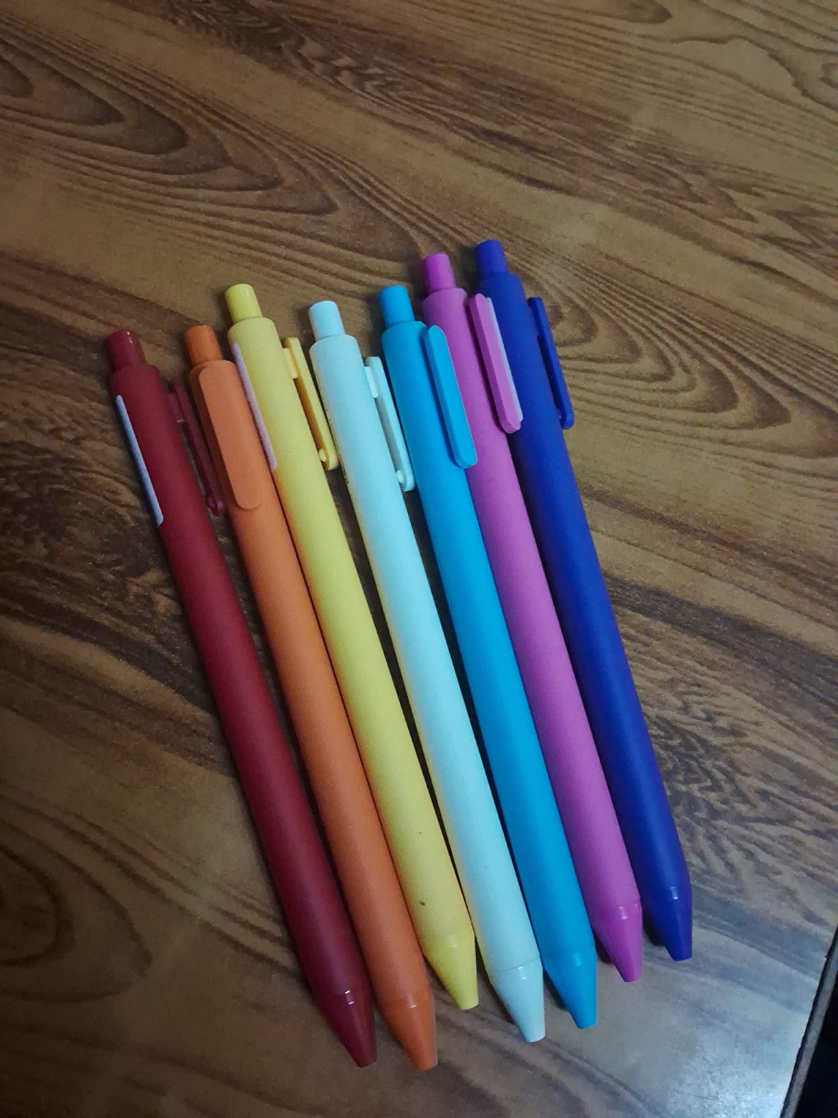 KaCo NINGSA Retractable 0.5 mm Extra Fine Gel Ink Pens (Assorted Colour ...