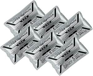 Amazon.co.jp: アイトス アイスベスト予備用アイスパック（6個セット） AITOZ AZ-865933 新パッケージ 保冷剤 熱中症対策 : ドラッグストア