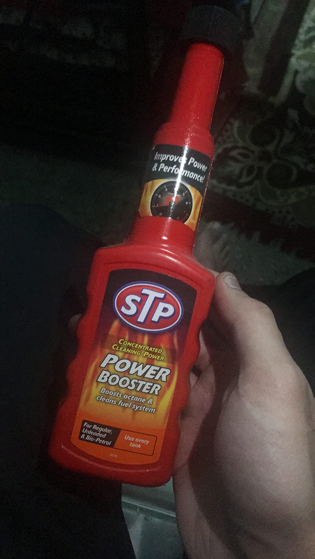 STP Power Booster : Boosts Octane & Cleans Fuel System : Pack of 1 ...