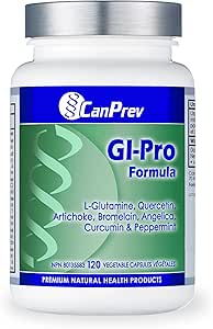 CanPrev GI-Pro Formula, 120 V-Caps 20-Day Supply with L-Glutamine ...