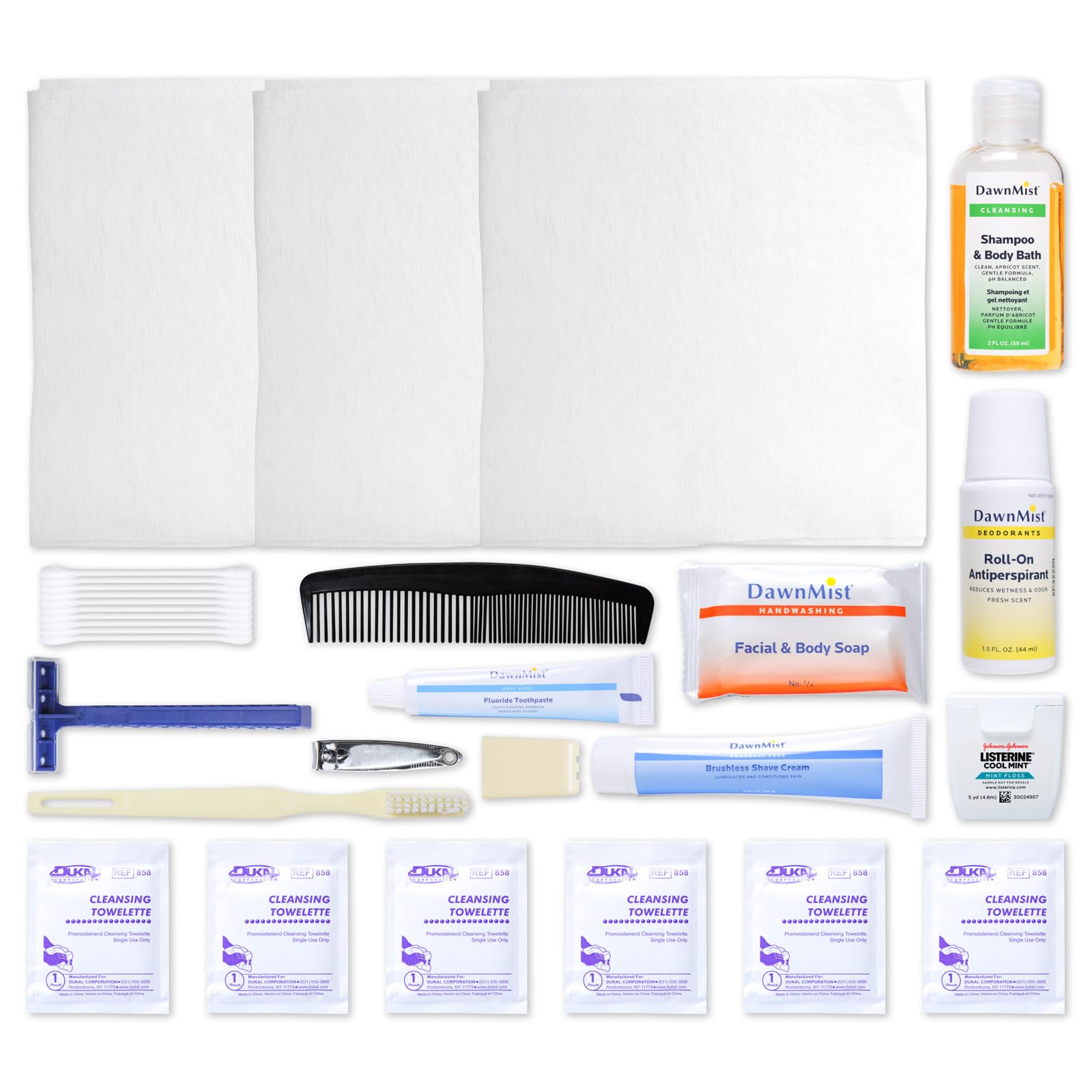 Amazon.com: MFASCO Men's Personal Hygiene Kit - Toiletries, Personal ...