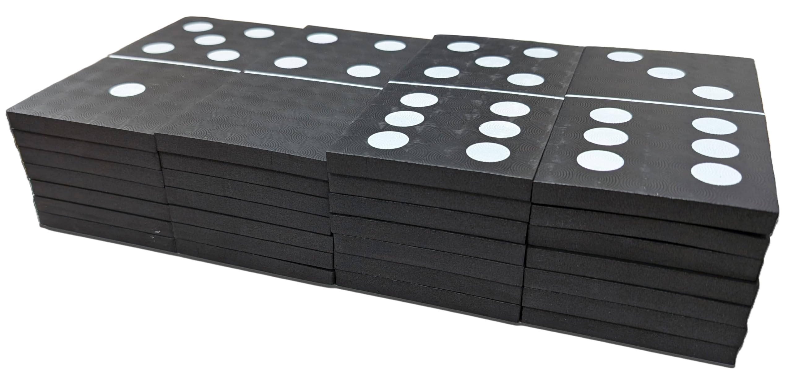 Jumbo Dominoes Marion & Co. Domino Double Six 6 Two Tone Marion & Co
