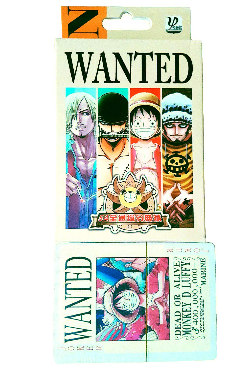 Buy Anime One Piece Luffy and Characters Playing Cards Poker Cards Deck ...