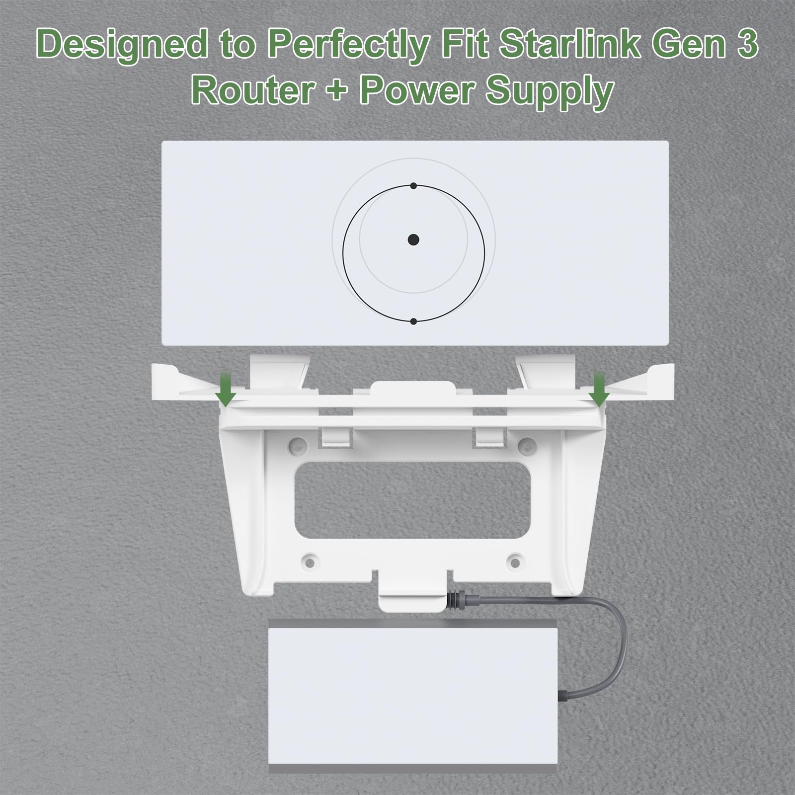 Snapklik.com : Starlink Gen 3 Router Mount,Standard V3 Mesh Router ...