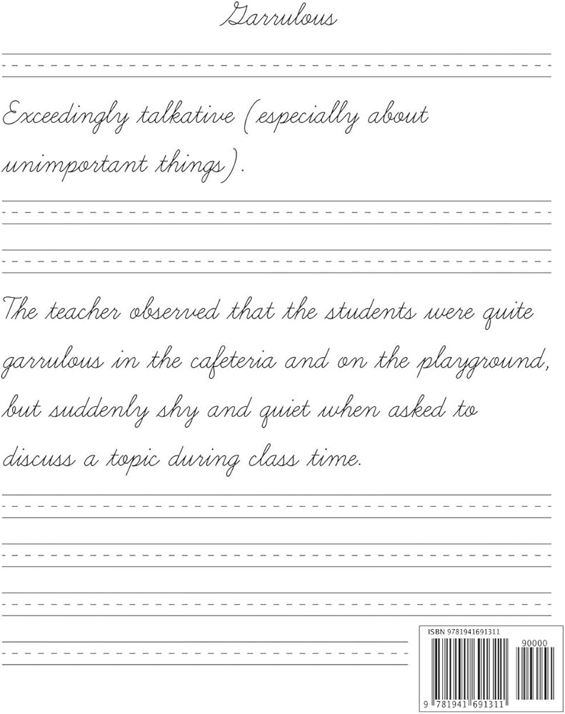 Free Printable Cursive Worksheet Maker