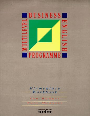 Mbep 1 Elem Self Study Book: Badger: 9783190124206: Amazon.com: Books